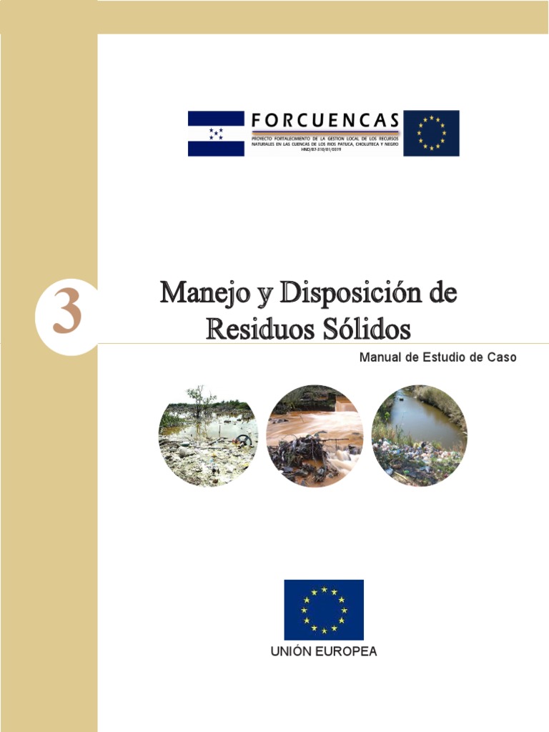 Manejo y Disposicion de Residuos Solidos | PDF