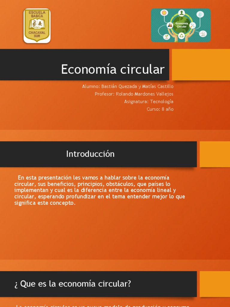 Economía Circular | PDF | Residuos | Sustentabilidad
