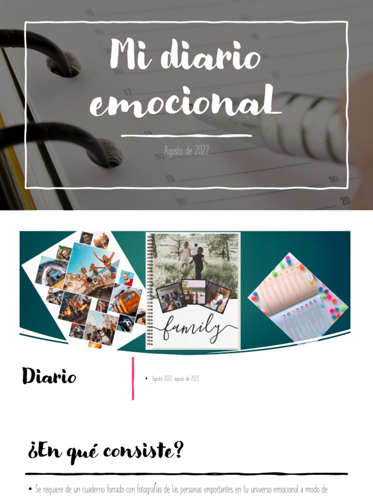Diario Emocional | PDF | Las emociones | Gratitud