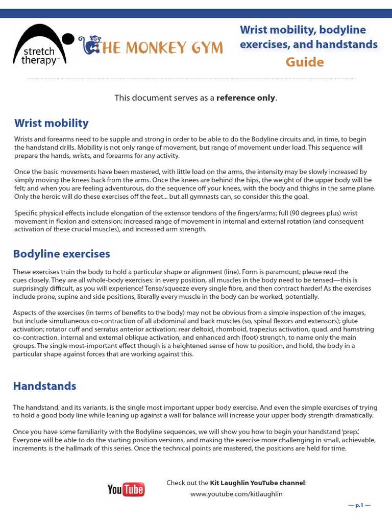 BodyLine Circuit | PDF | Anatomical Terms Of Motion | Foot