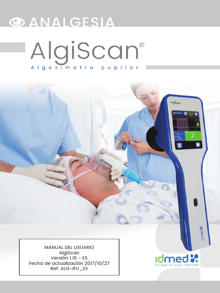 Manual de Uso AlgiScan | PDF | Corriente eléctrica | Medición