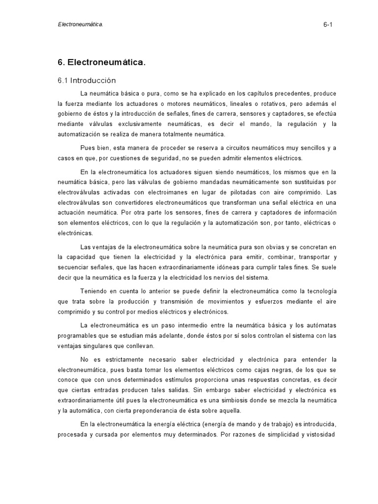 Manual Electroneumatica Basica (1) - 1 | PDF | Métodos y materiales de enseñanza