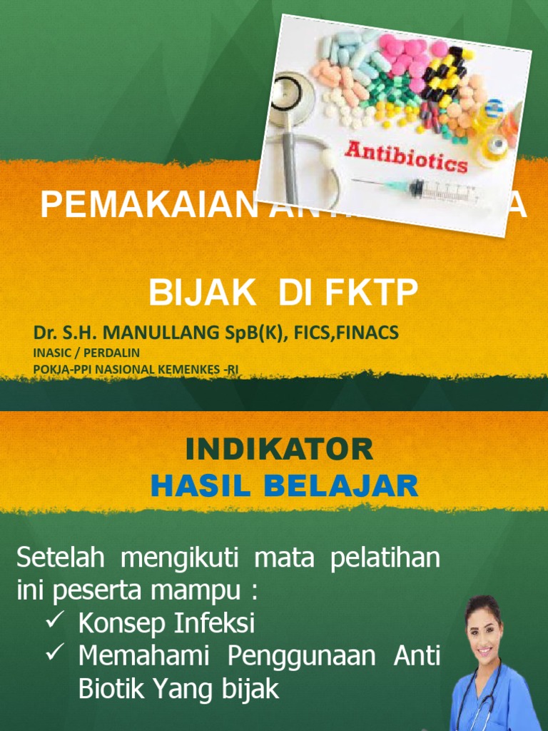 Antimikroba Yang Bijak FKTP | PDF