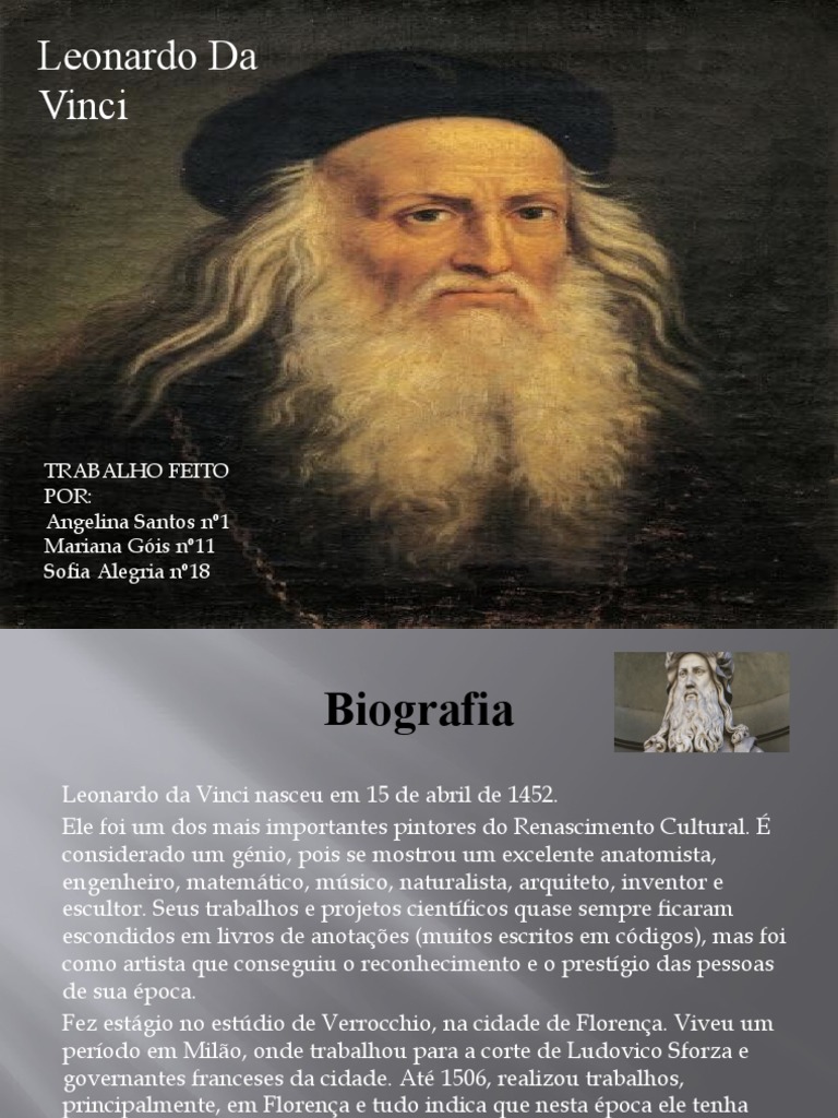 Leonardo Da Vinci | PDF | Leonardo da Vinci