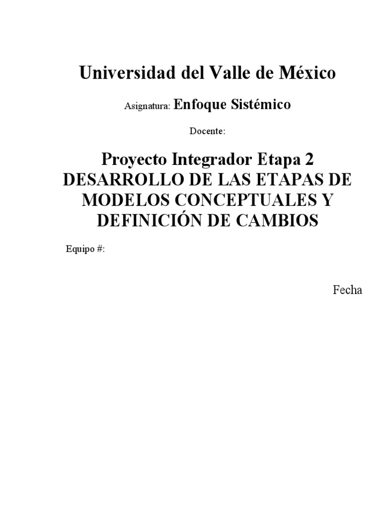 Proyecto Integrador Etapa 2 Compartir | PDF | Modelo conceptual | Información