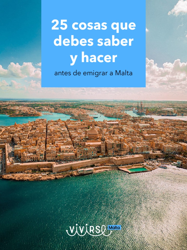 Guía para emigrar a Malta: 25 consejos | PDF | Lengua española | Malta