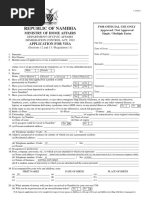 Application For Certificate of Identity - Namibian Home Affairs Form ...