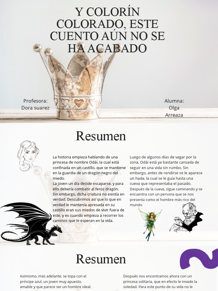 Y colorín colorado, este cuento aún no se ha acabado (Presentación) | PDF