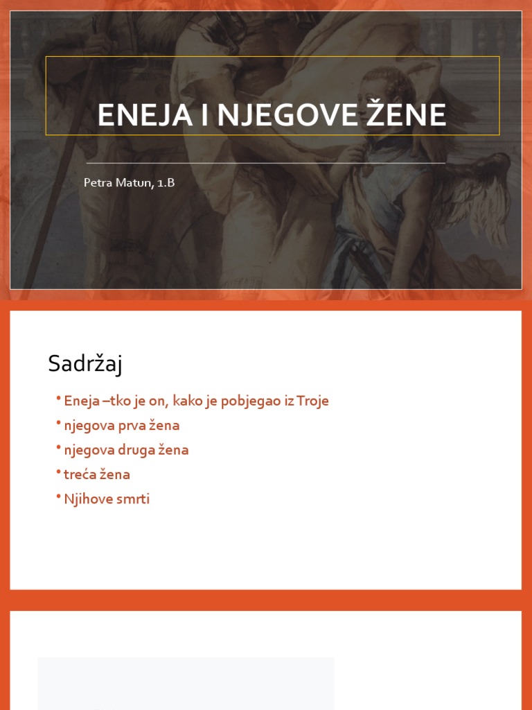 Eneja i Njegove Žene | PDF