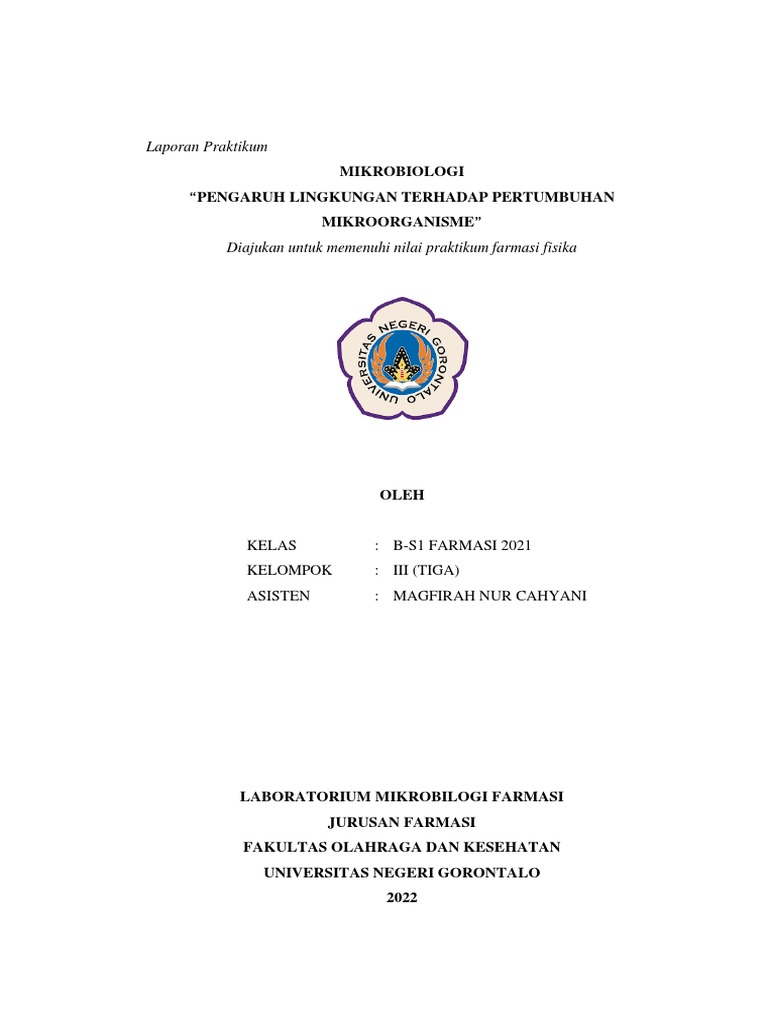 Laporan Mikro Pengaruh Lingkungan | PDF