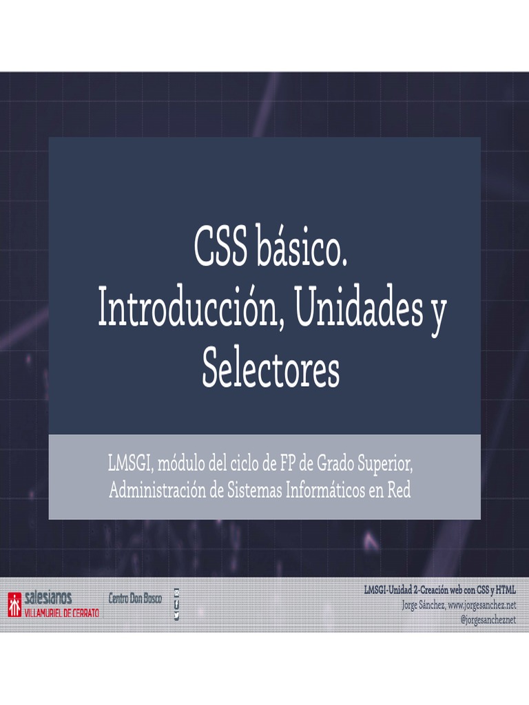 Css Basico | PDF | Internet | Ciencias de la Computación