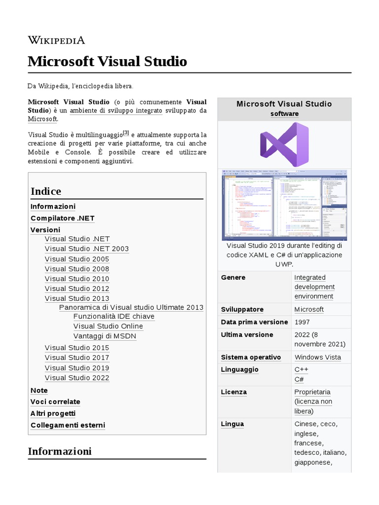 Microsoft Visual Studio | PDF
