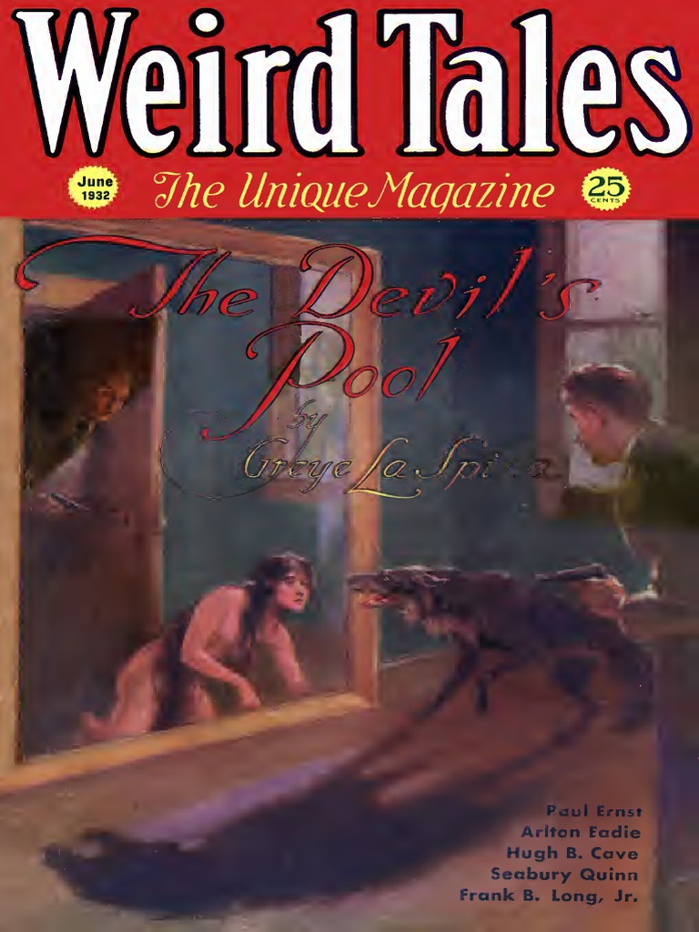 Weird Tales v19 n06 (1932-06) (-Ibc) | PDF | Stuttering | Horror Fiction