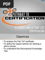 Free Part 107 Practice Exam Guide | PDF | Aviation | Transport Safety
