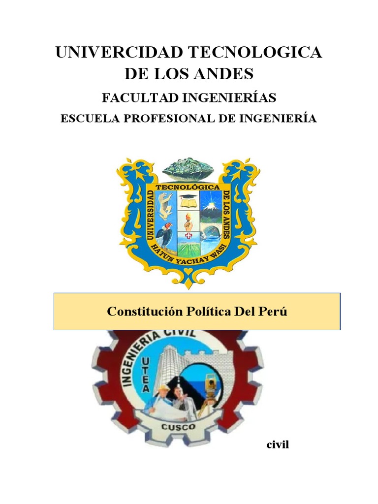 Portafolio de Constitución Política | PDF