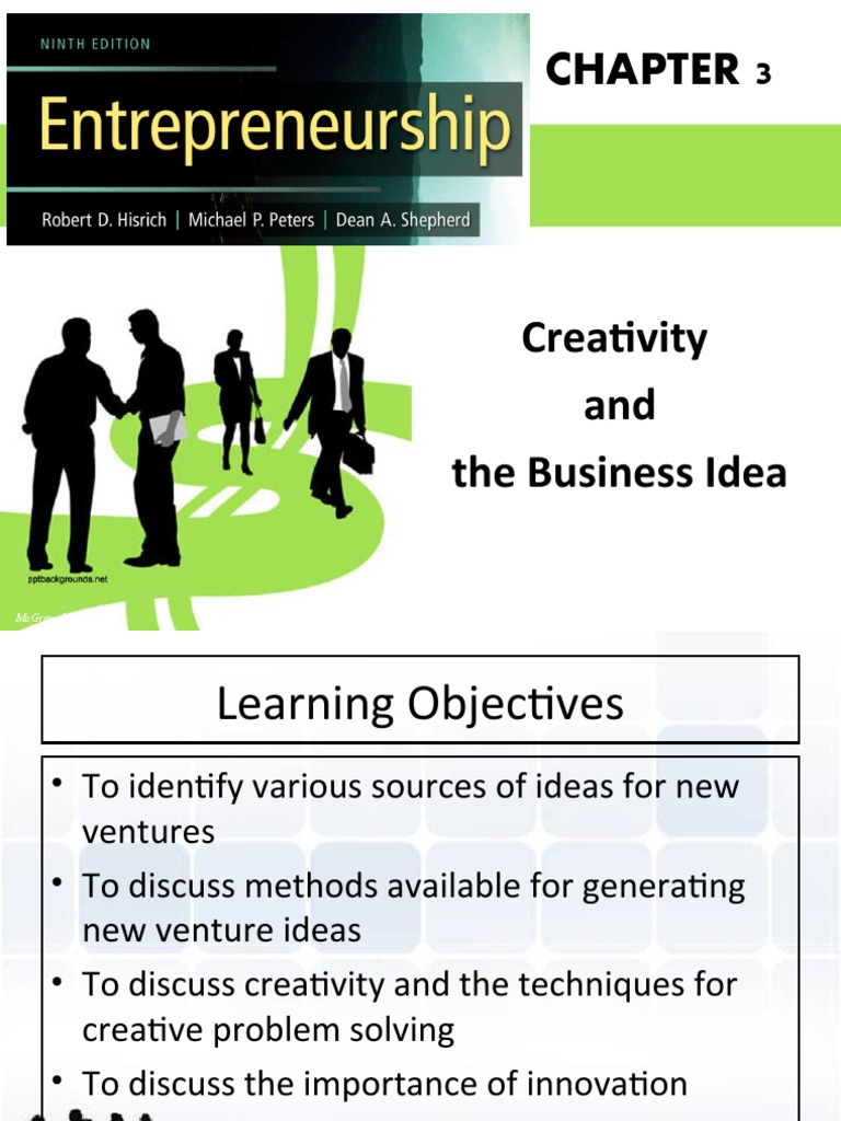 Chapter 3 Business Idea and Opportunity | PDF | Innovation | Brainstorming
