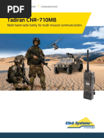 RF 7850m Wideband Radio Family Brochure | PDF | Wi Fi | Radio