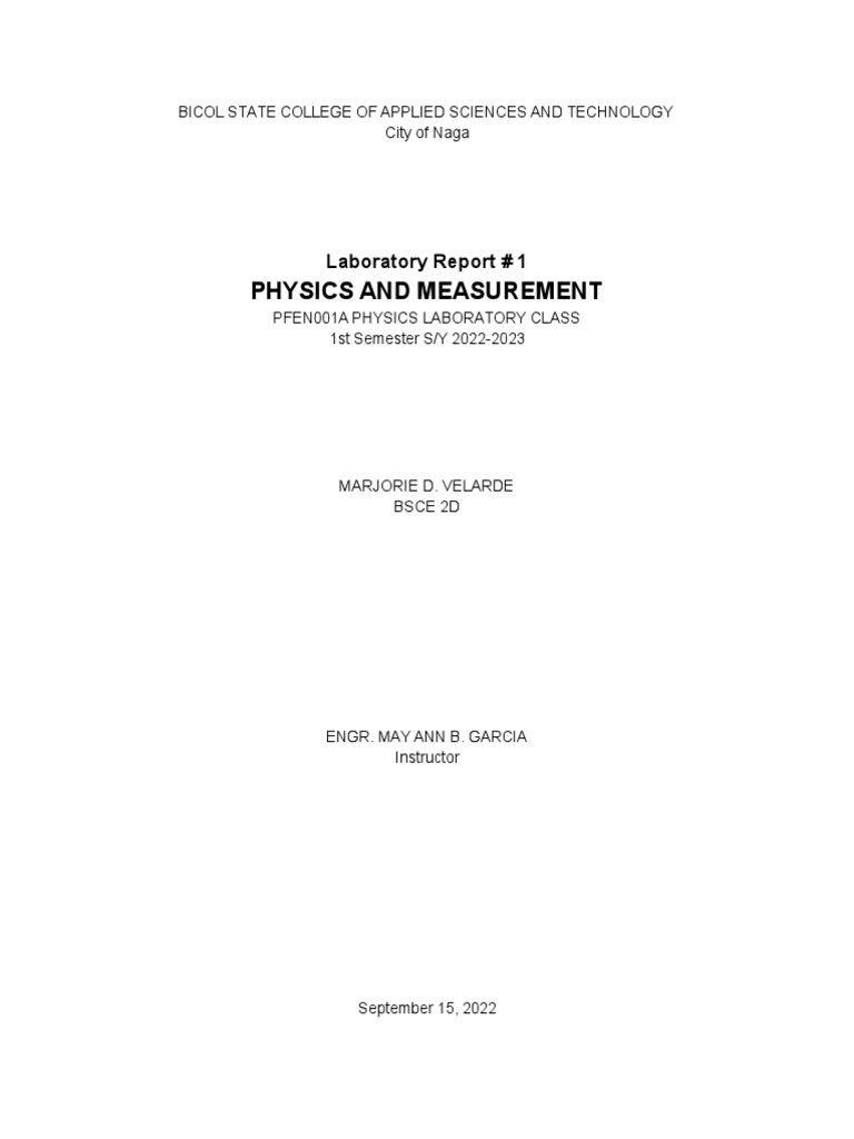 LR1 Measurements and Vectors | PDF | Euclidean Vector | Measurement