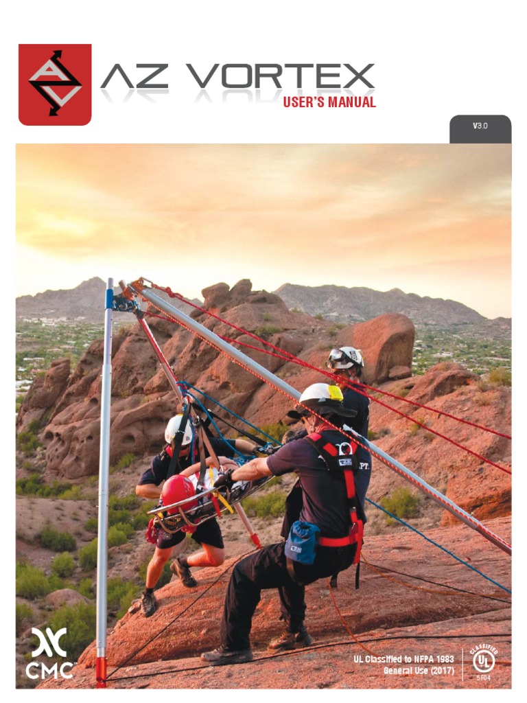 AZ Vortex Manual | PDF | Anchor | Force
