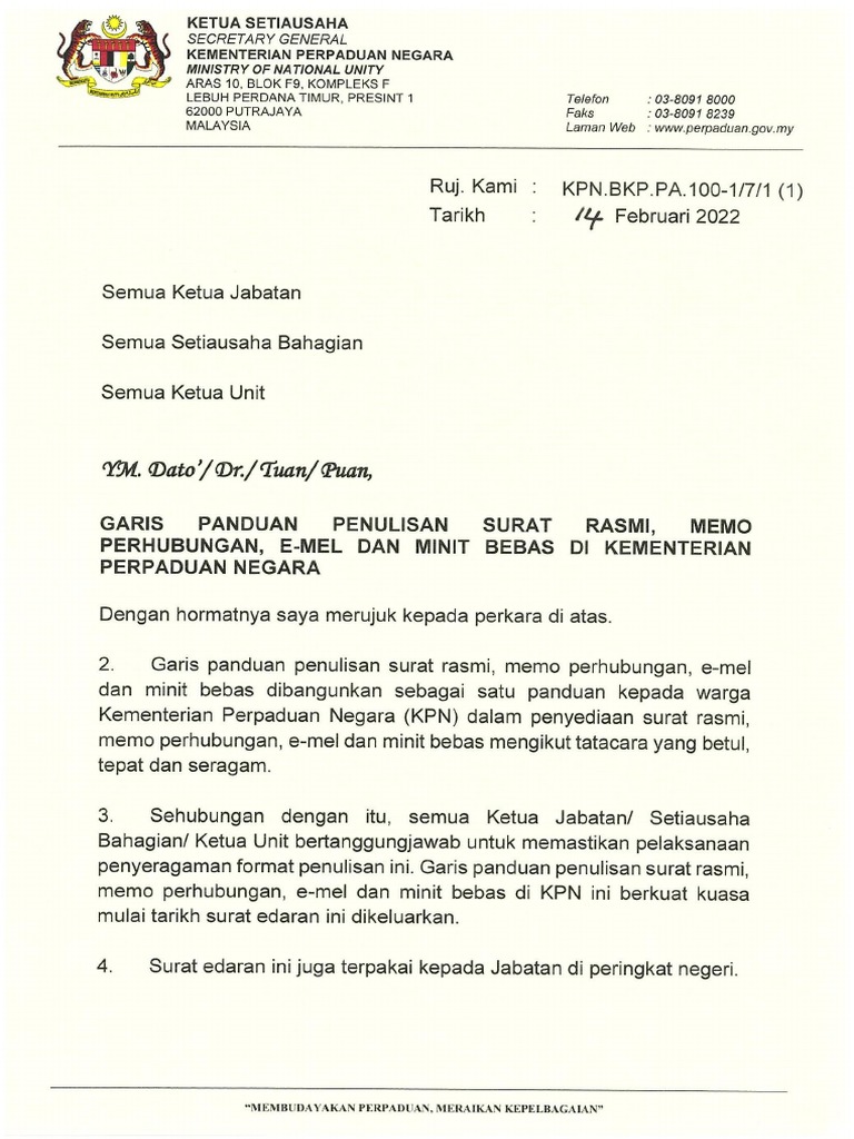 Surat Edaran | PDF