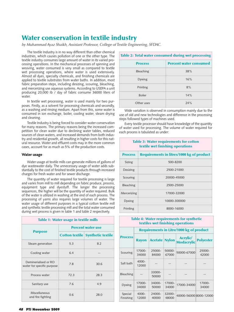 Water Conservation | PDF