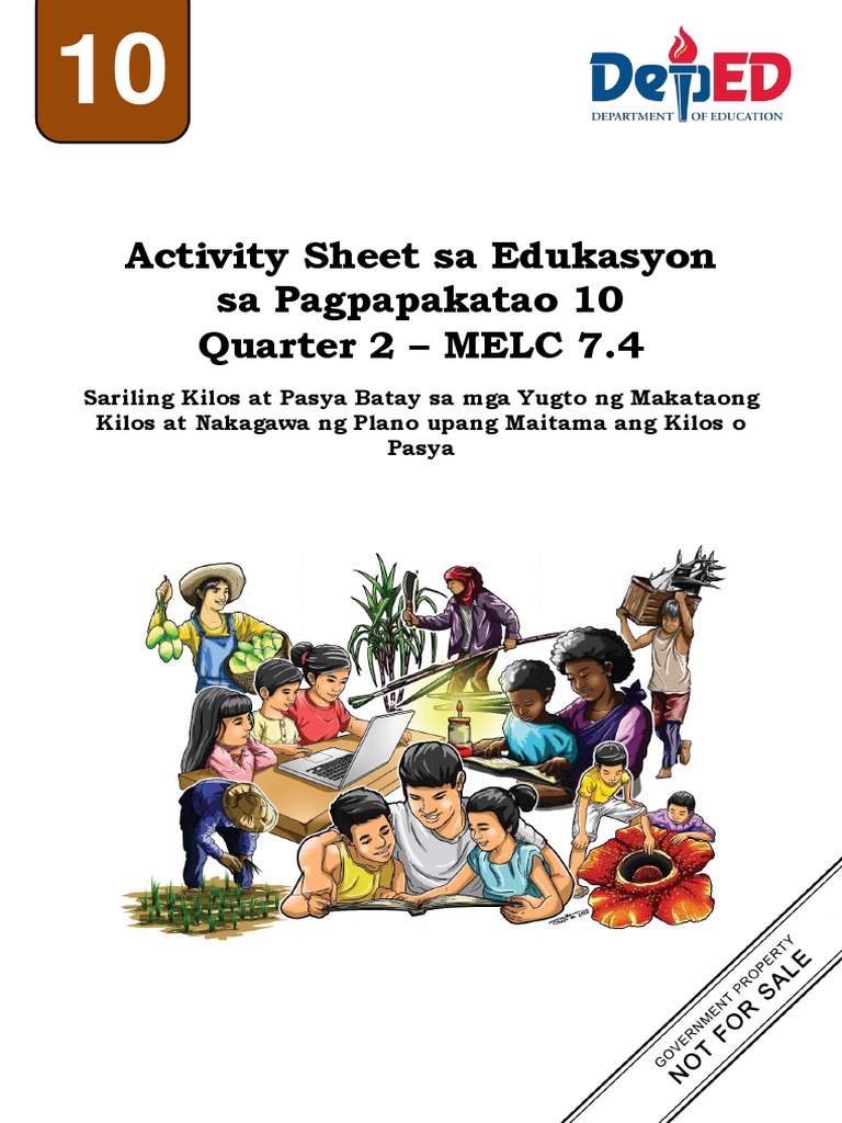 LAS EsP G10 MELC 7.4 | PDF