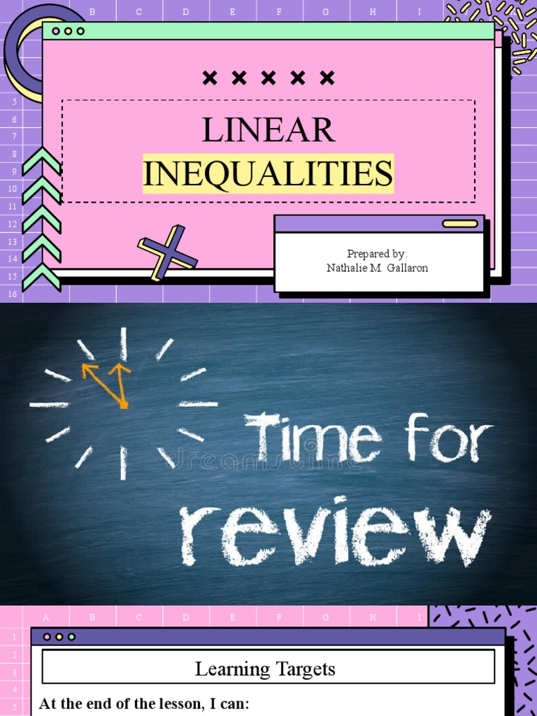 Linear Inequalities | PDF | Linear Programming | Inequality (Mathematics)