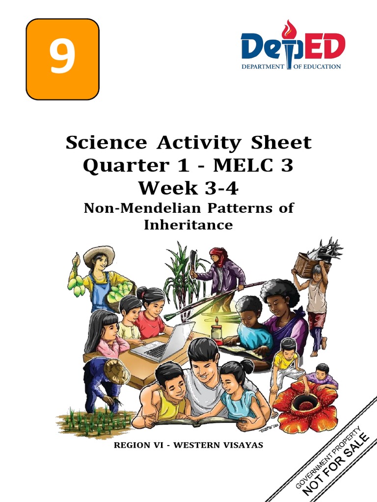 LAS Science9 Q1 MELC 3 Week-3-4-Final | PDF | Genotype | Dominance (Genetics)