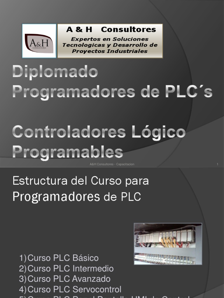 Presentacion Diplomado PLC A-B | PDF | Controlador lógico programable ...