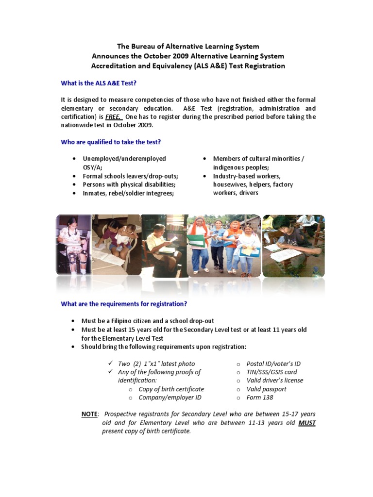 ALS | Schools | Further Education | Free 30-day Trial | Scribd