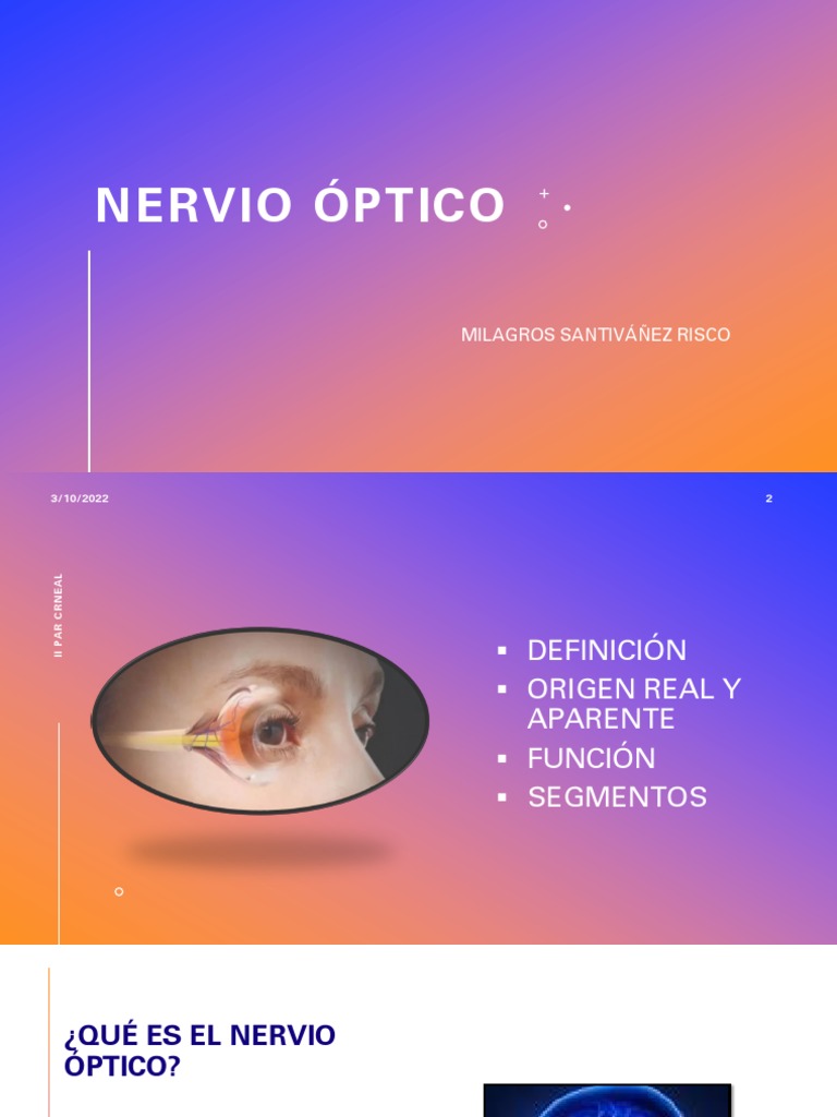 Nervio Óptico | PDF