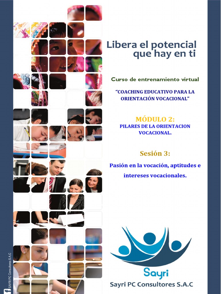 Modulo 2 Sesion 3 Pasion en La Vocación, Intereses Vocac. | PDF | Verdad | Placer