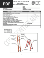 Check List de Escaleras | PDF