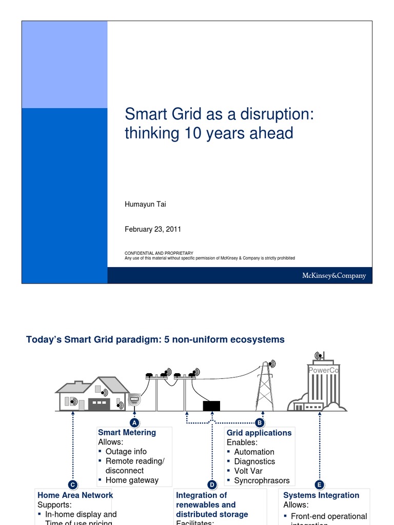 McKinsey - Disruption | PDF | Electrical Grid | Smart Grid