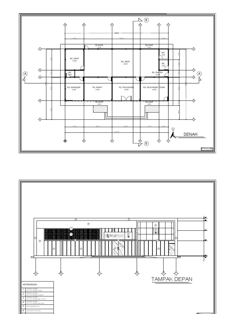 Rencana Tata Ruang Gedung Bertingkat | PDF