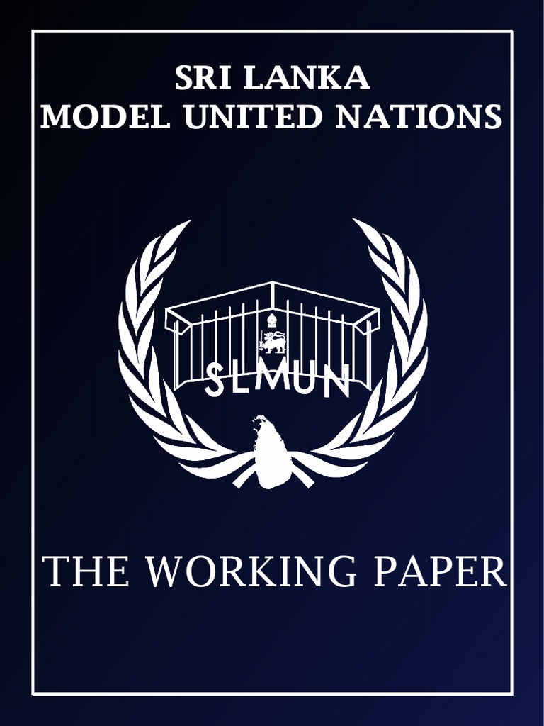 Working Paper | PDF | Humanitarian Aid | United Nations