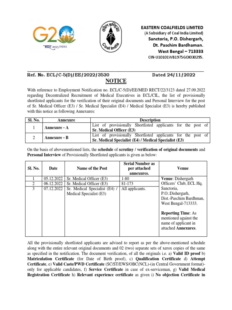 Notice | PDF | Coal Mining | Coal