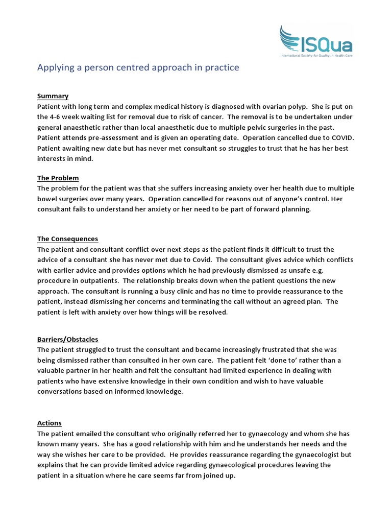 Introduction To PCC - Case Study | PDF