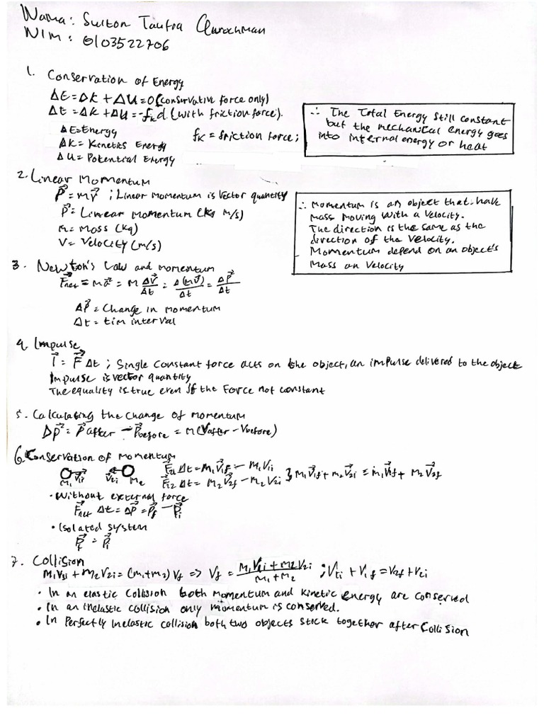 Linear Momentum | PDF Linear Momentum | PDF