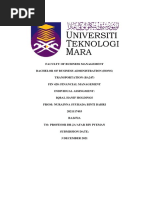 Uitm Cover Page Template | PDF
