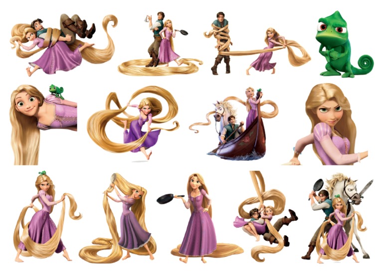 Rapunzel Stickers | PDF