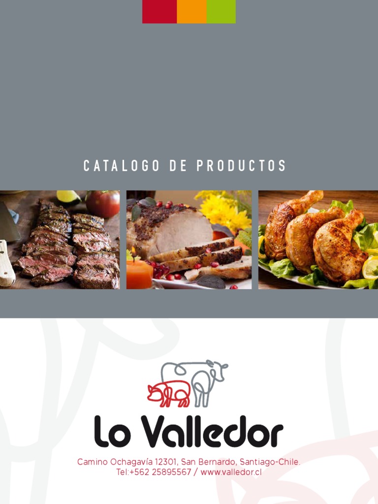 CATALOGO_DIGITAL_LO_VALLEDOR | PDF | Cerdo | filete