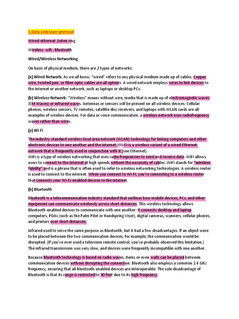 Internet Technology | PDF | Port (Computer Networking) | Transmission ...