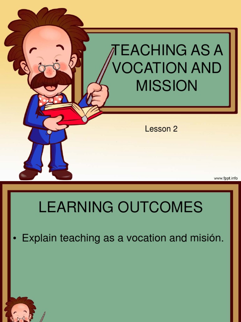 Teaching as Vocation and Mission | PDF