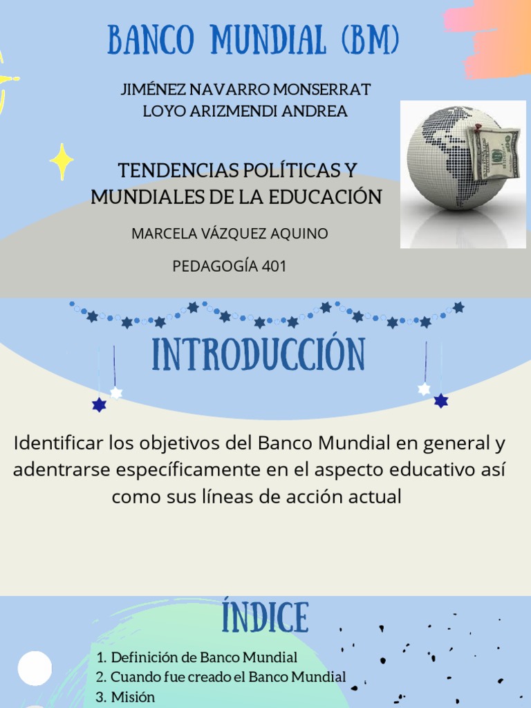 Banco Mundial (BM) Calidad y Adaptabilidad. | PDF | Banco Mundial | México