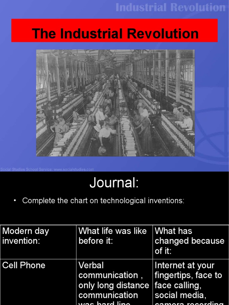 Industrial Revolution PowerPoint Presentation (Recovered) | PDF ...