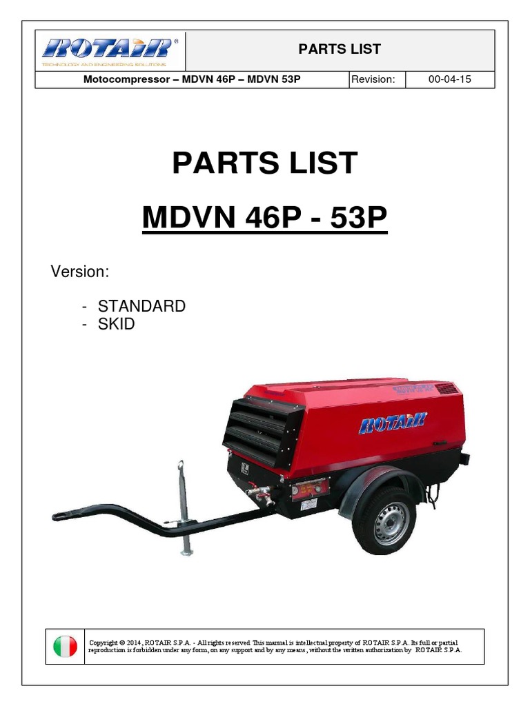 Parts Catalogue MDVN 53P | PDF