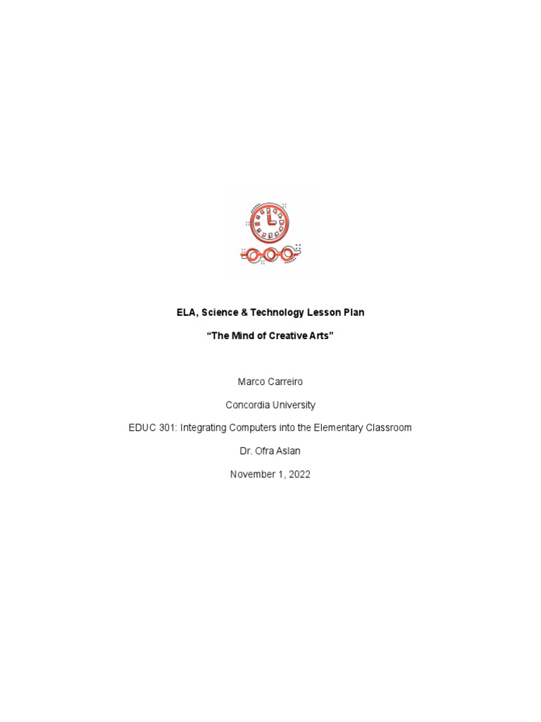 Educ 301 Ela Science Lesson 1 | PDF | Graphics | Information