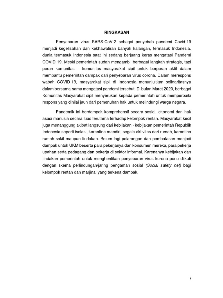 RINGKASAN, Prakata, Daftar Isi, TUGAS UAS | PDF