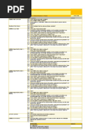 Gemba Walk Check Sheet | PDF | Safety | Business